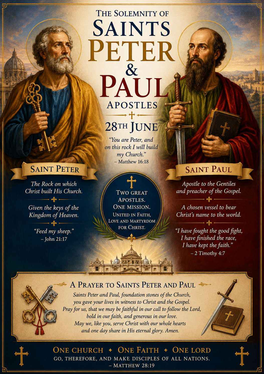 Children’s Liturgy of the Word – Solemnity of Saints Peter and Paul ...